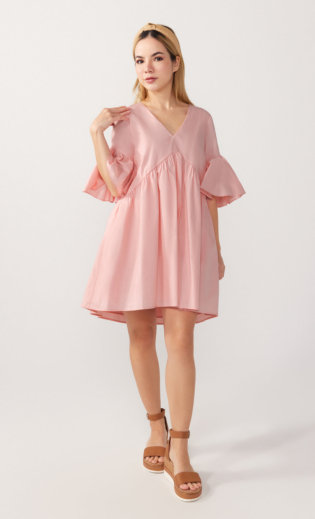 Vee Mini Pink Dress - Vye the label | Style Society Marketplace